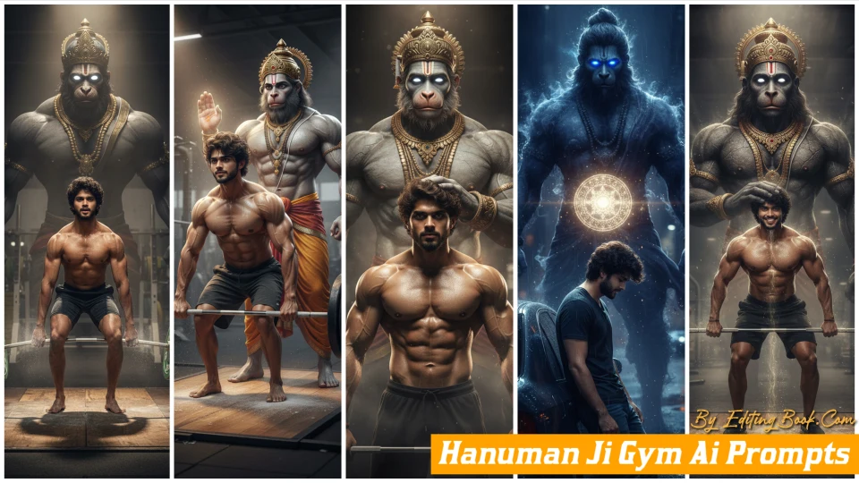 Hanuman Ji Gym Ai Photo Editing Prompts 2026 - Gemini Ai